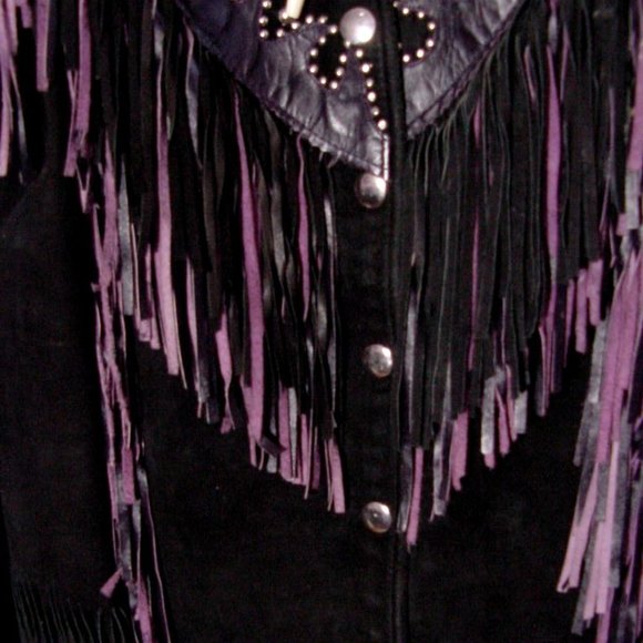 Leather Gallery | Jackets & Coats | Vtg Beaded Western Native Womens ...